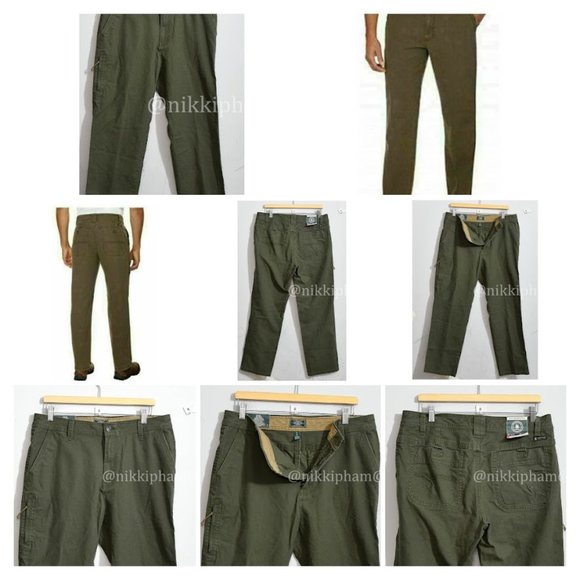 Gh Bass And Co Pants Nwt Gh Bass Mens 5 Pocket Canvas Terrain Stretch Utility Pants In